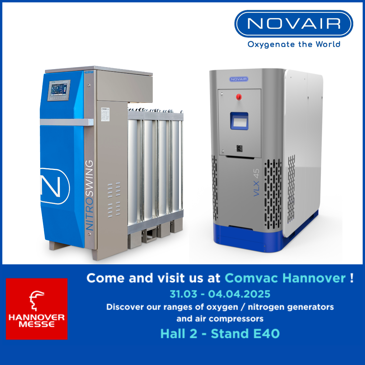 On-site industrial gas production | Novair Industries